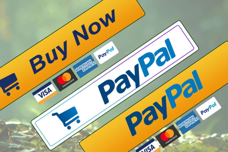 PayPal buttons, custom buttons